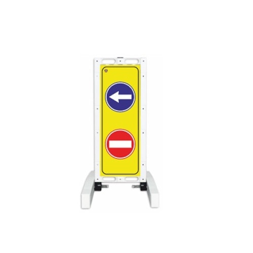 Baliza directionala pentru semnalizare lucrari PPC Ocolire prin stanga ...