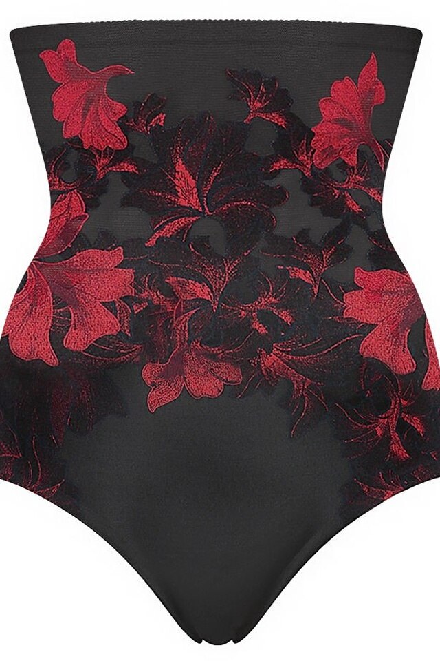 Chilot modelator Triumph, Magic Lily Sensation Highwaist Panty, negru ...