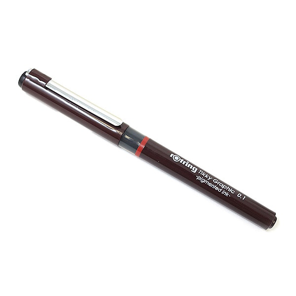 Liner graphic, 0.1 mm, negru, Tikky Rotring - eMAG.ro