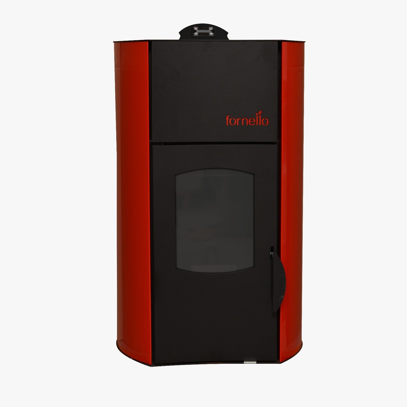 Pachet Termosemineu peleti Fornello Fiamma Red 25 kw, complet echipat ...