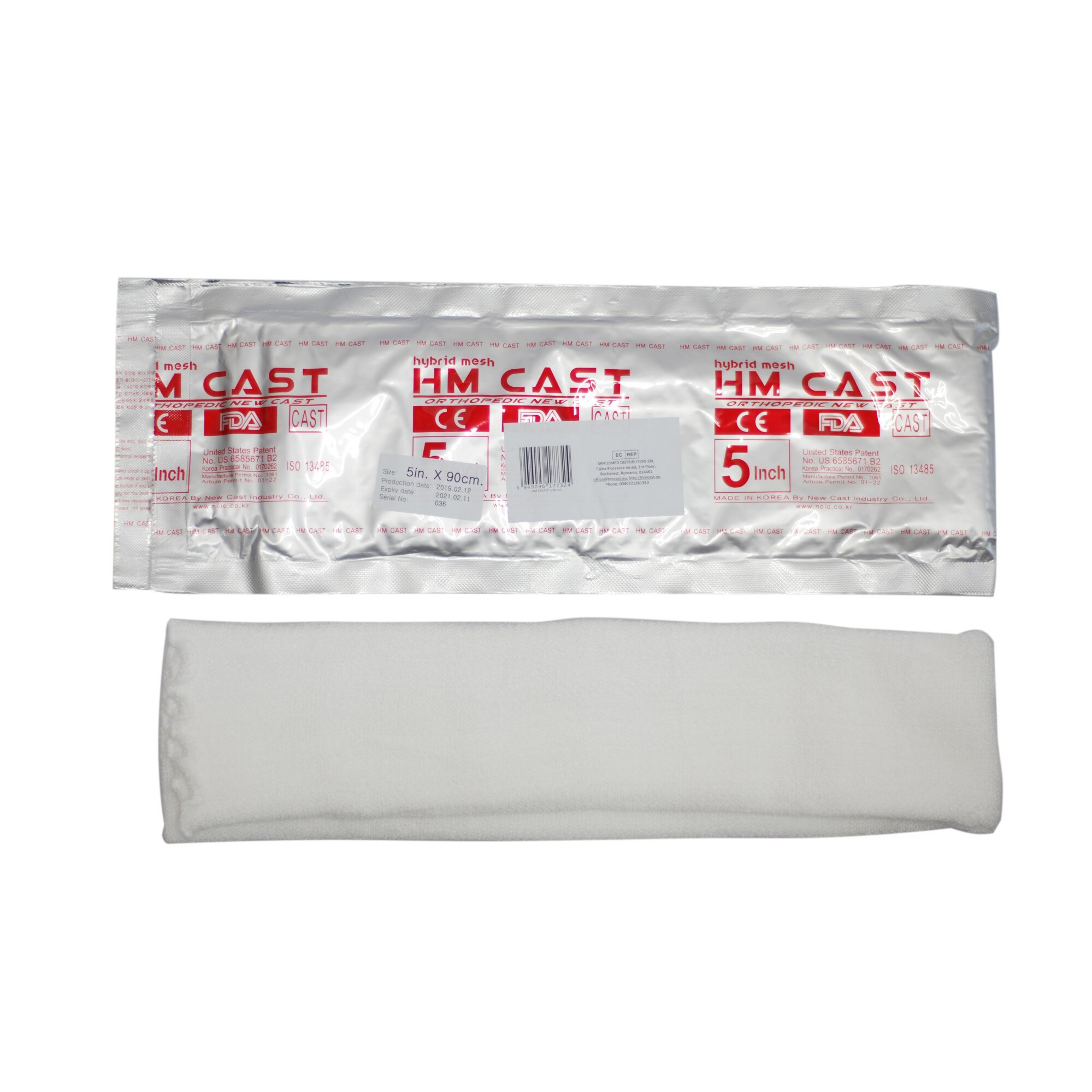 Fasa ortopedica pentru imobilizare, tubulara, din polimer tip plasa HM ...