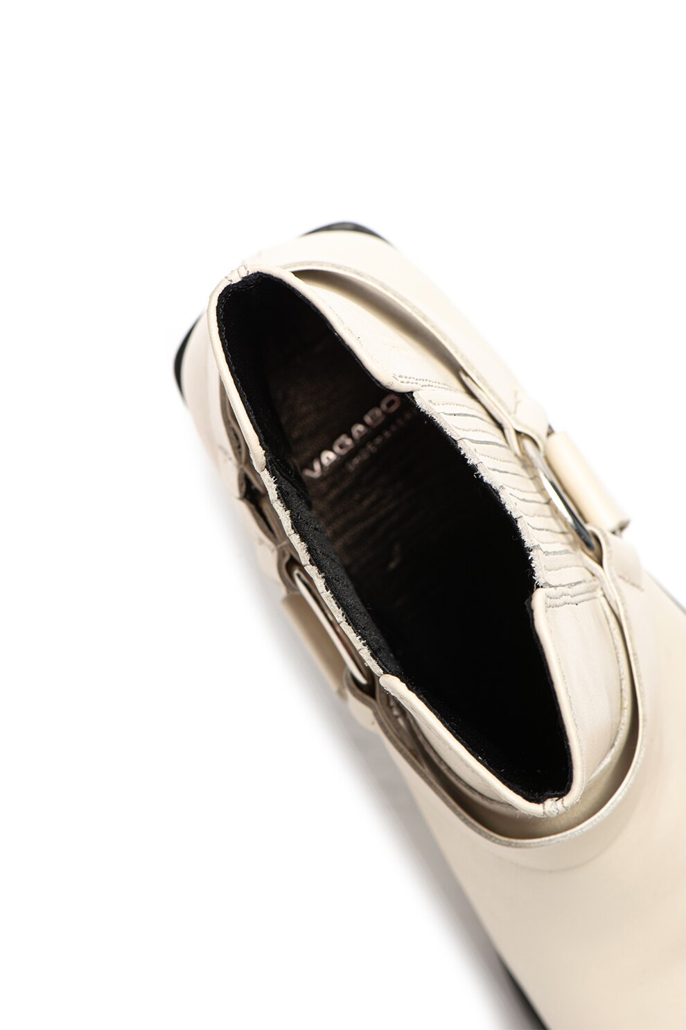 Vagabond Shoemakers, Боти Simone с масивен ток, Крем, 37 - eMAG.bg