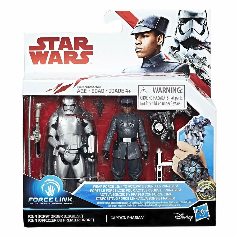 Комплект 2 бр. фигури Hasbro Star Wars Finn (First Order Disguise) и ...