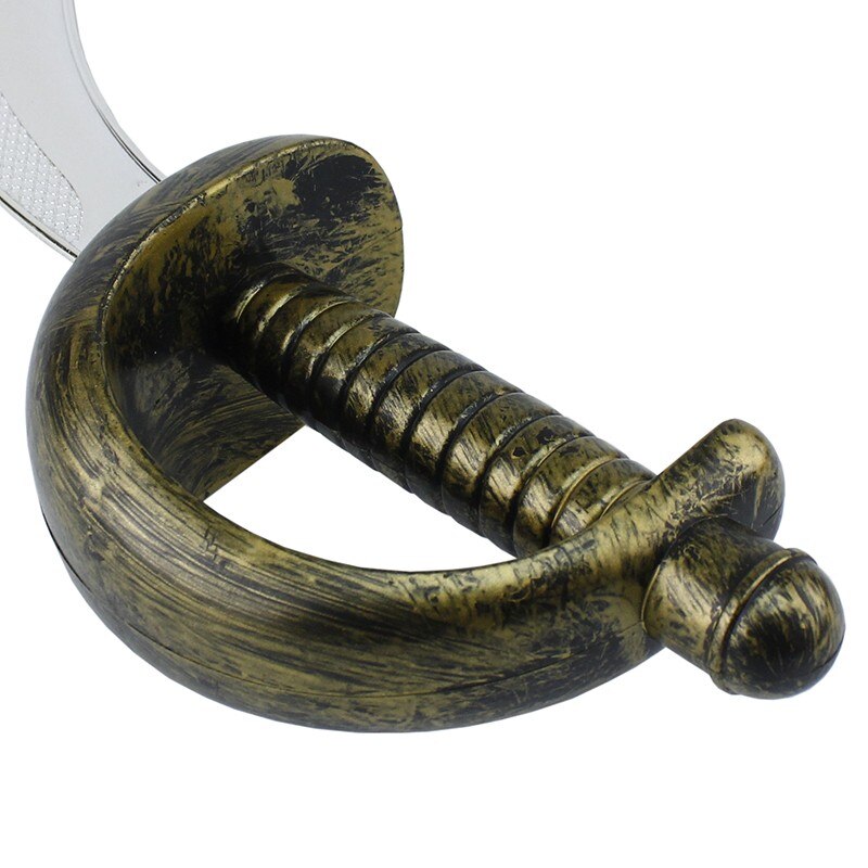 Sabie pirat pentru copii, maner, lungime 48 cm - eMAG.ro