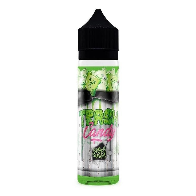 Lichid Tigara Electronica Premium Trash Candy Green Gummy, 50ml, Fara Nicotina, 80%VG / 20%PG ...