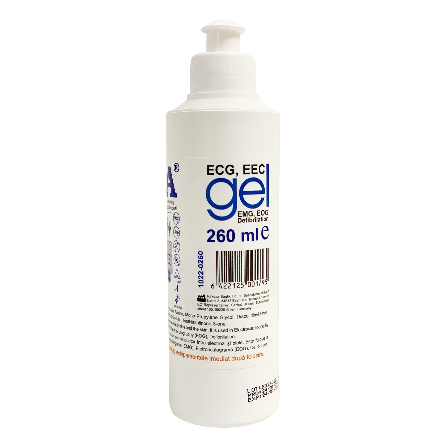 Gel EKG, EEG, PRIMA, 260ml - eMAG.ro