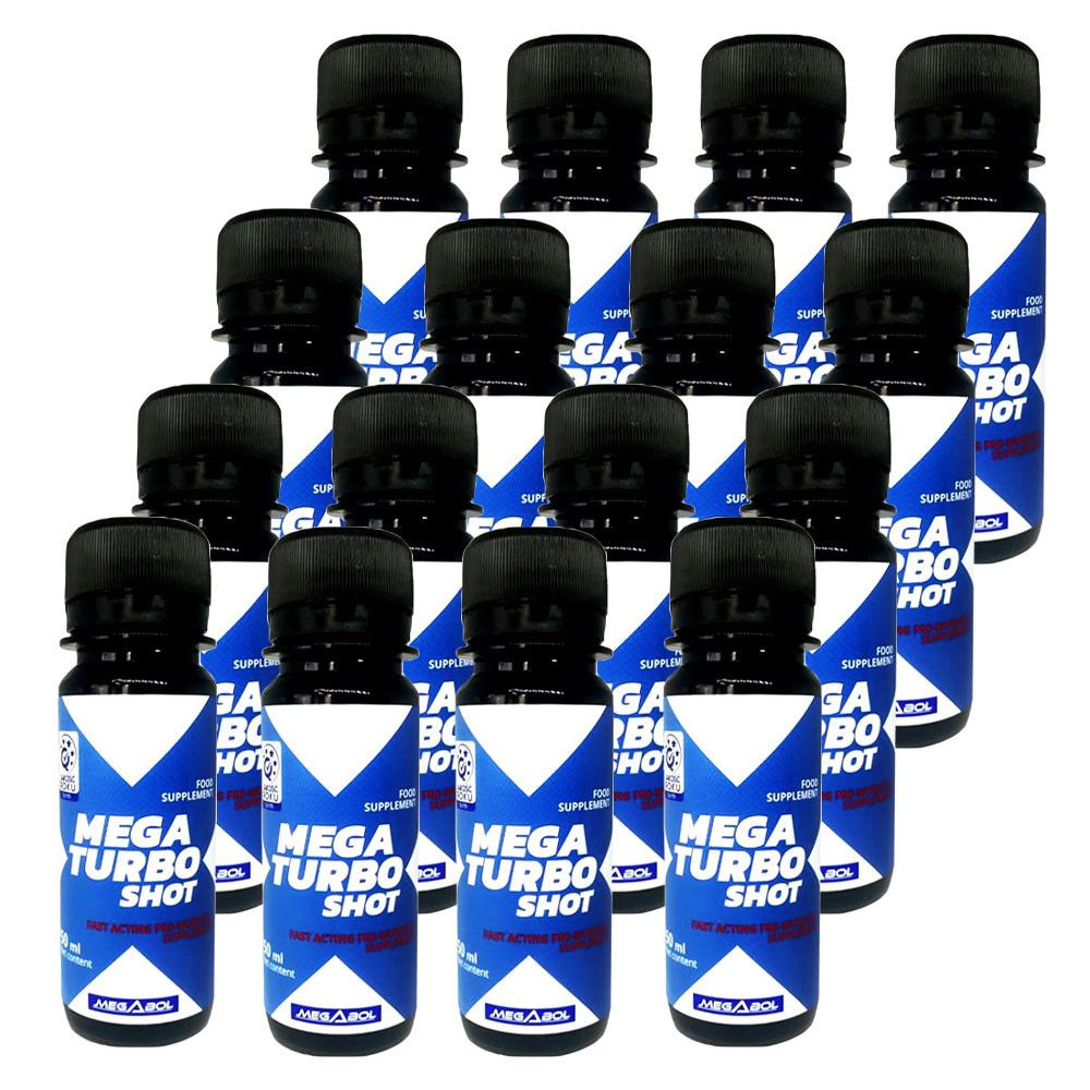 Suplement Energizant Lichid Mega Turbo Shot, Pre Work Out de la Megabol ...