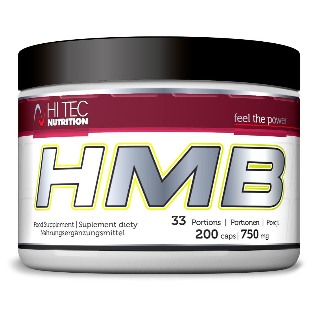Supliment nutritiv Hi-Tec, HMB, 200 capsule - eMAG.ro