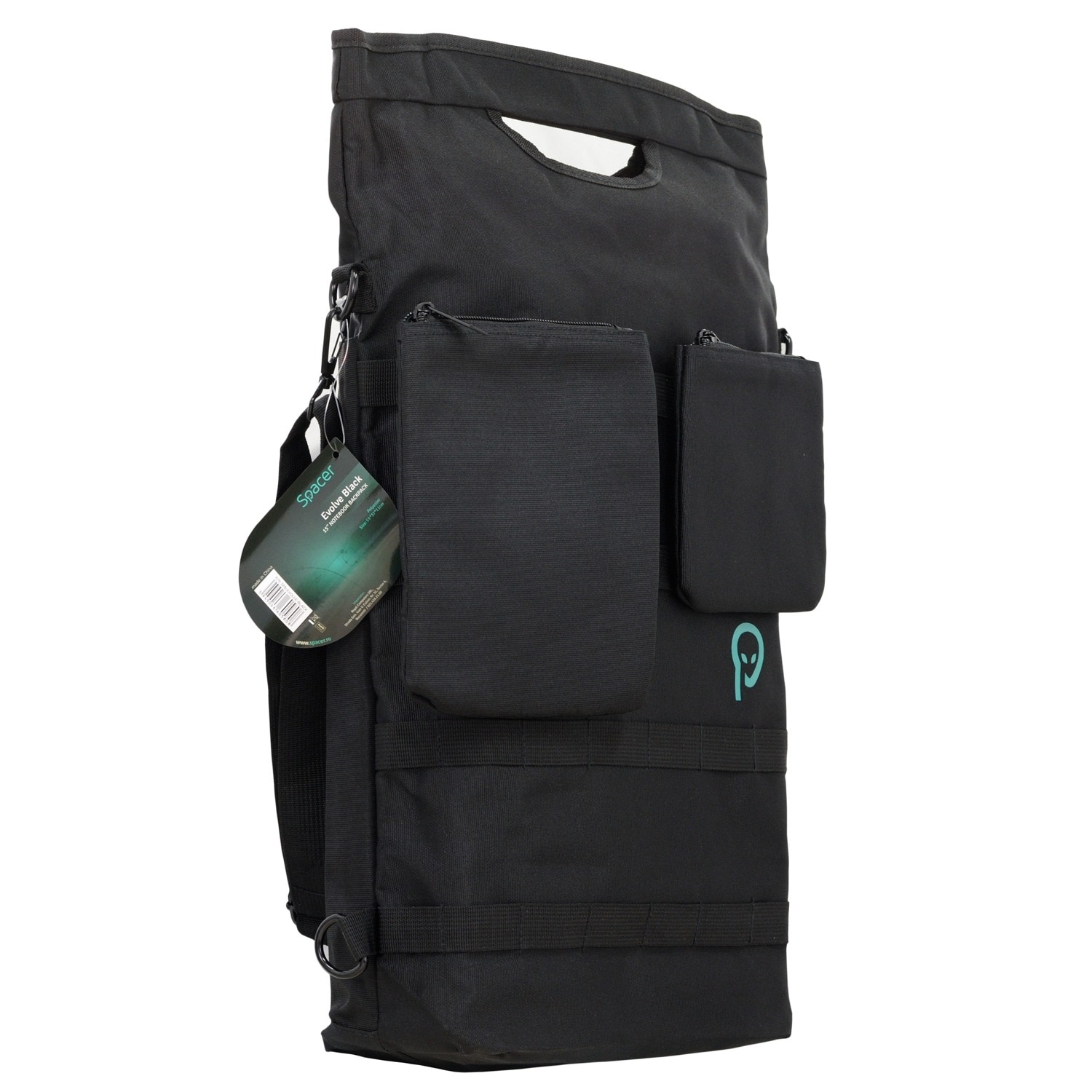 Rucsac laptop Spacer Evolve 15", Negru - eMAG.ro