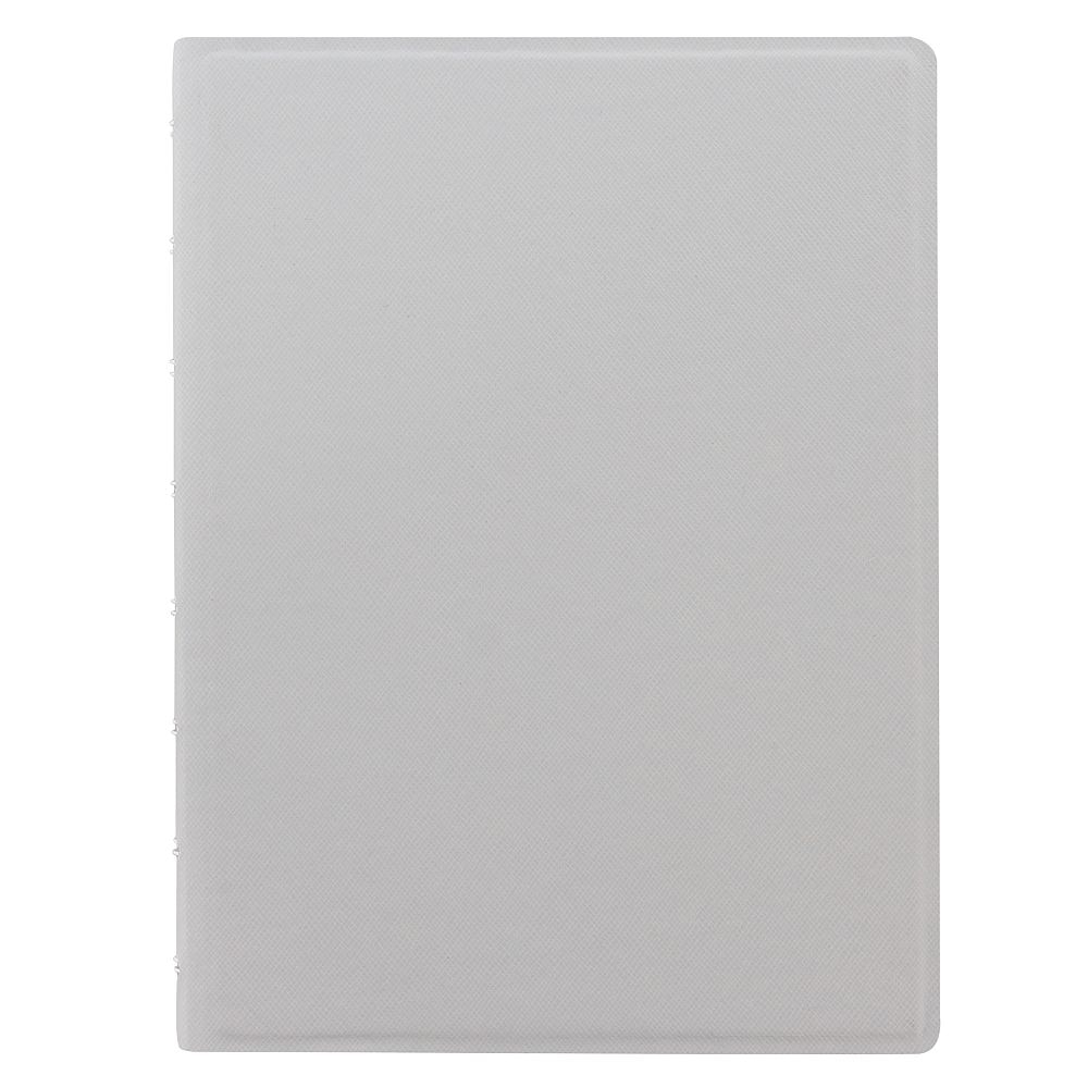 Agenda A5 nedatata cu spirala si rezerve FILOFAX Notebook Saffiano ...