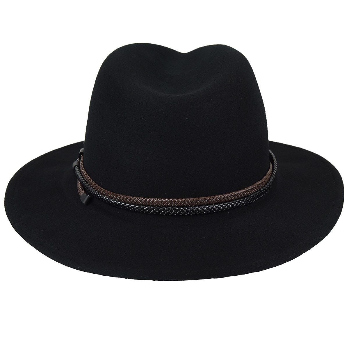 Palarie Bailey of Hollywood Nelles LiteFelt Fedora Negru - M - eMAG.ro
