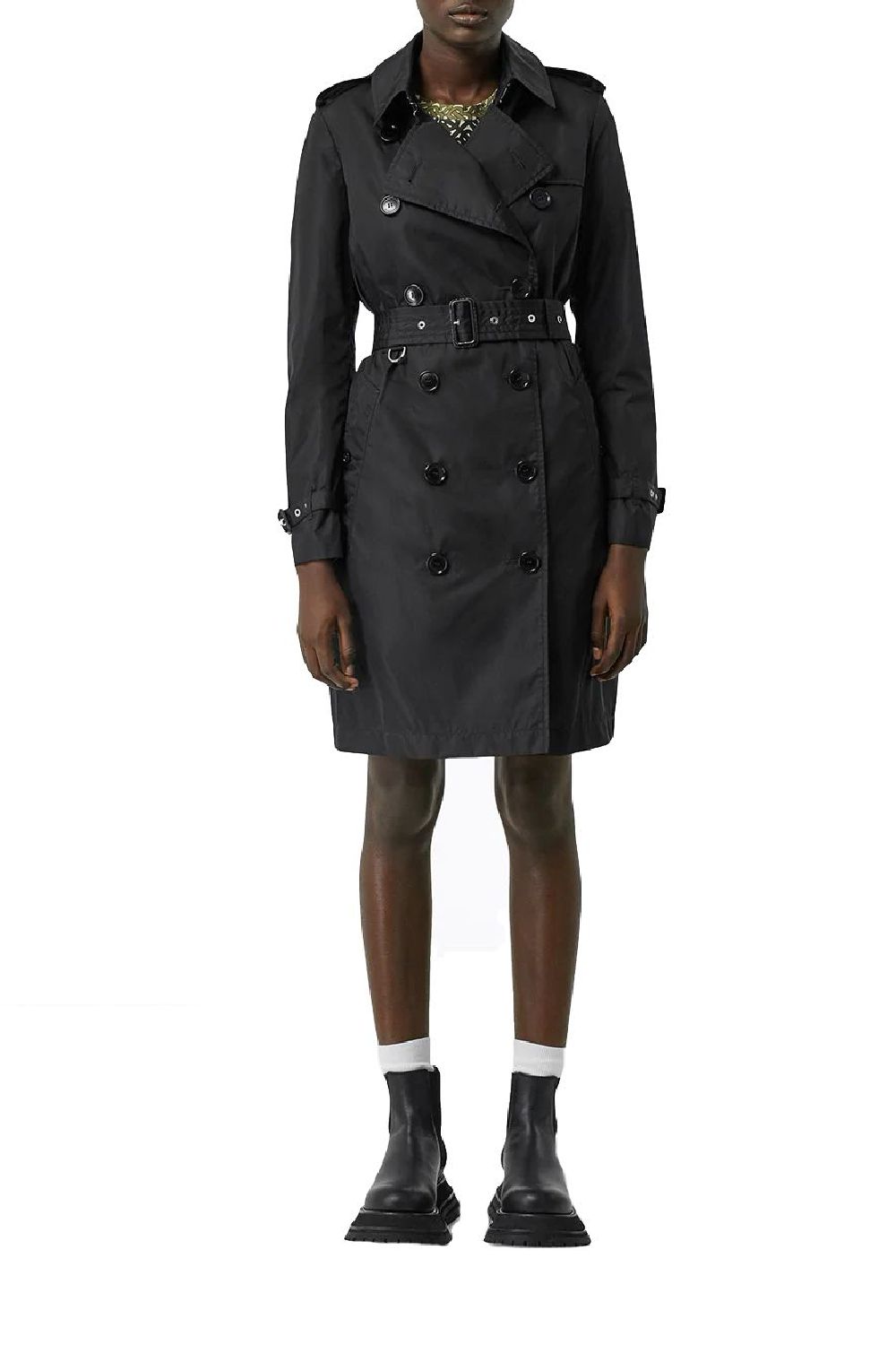 Trenci dama, Burberry, Negru, 8014016, 4 - eMAG.ro