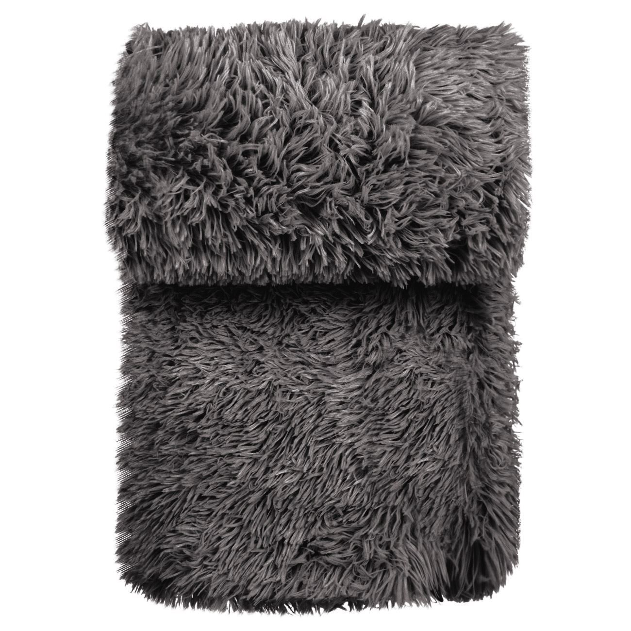 Patura blanoasa, iMKⓇ, 160 x 130 cm,Textura Deosebita, Negru, VD - eMAG.ro