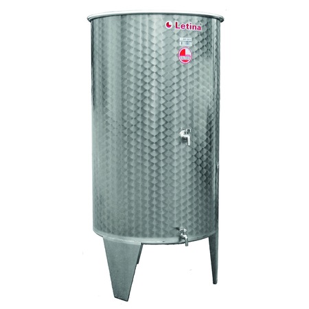 Bazin din inox cu capac plutitor pe ulei de parafina, LETINA, 400 L ...