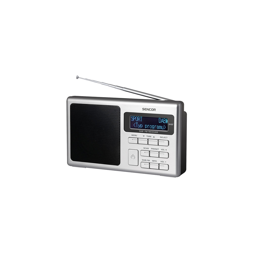 Radio digital DAB +, Sencor SRD6400 - eMAG.ro