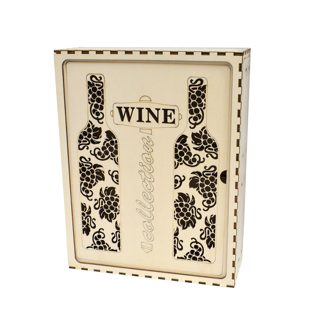 Cutie Vin din Lemn pentru Trei Vinuri - eMAG.ro