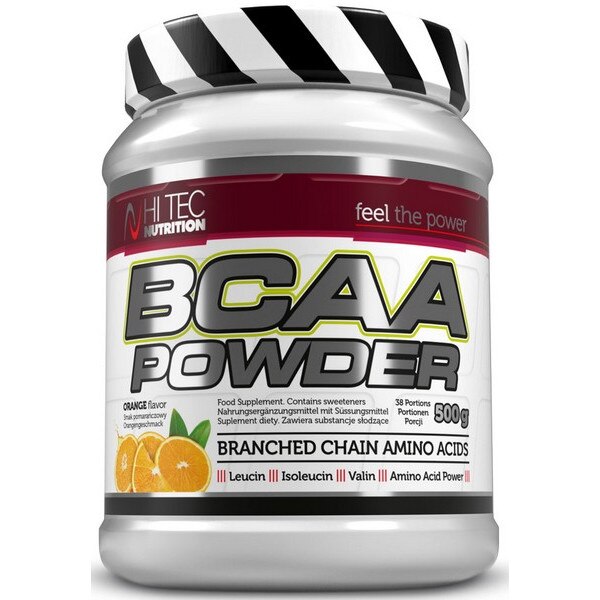 Supliment nutritiv Hi-Tec Nutrition BCAA, aroma de portocale, 500 g ...