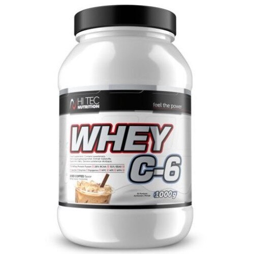 Supliment alimentar Hi-Tech Nutrition Whey C6, aroma de Ighetata, 1000g ...