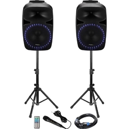 Boxe Audio Profesionale Ibiza, Kit sonorizare 2 x 12 inch /30 cm ...