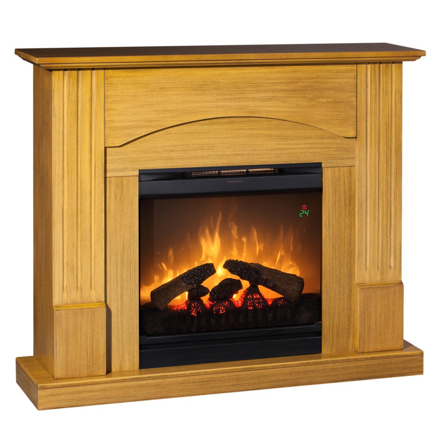 Semineu Dimplex Nisa Stejar - cu focar electric 3D Dimplex Optiflame ...