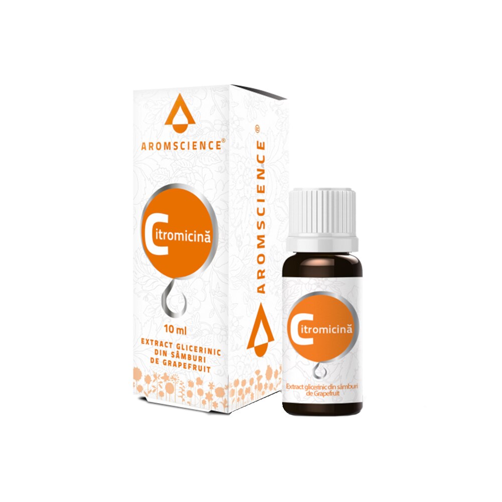 Supliment nutritiv, Aromscience, Citromicina, set 1+1 - eMAG.ro