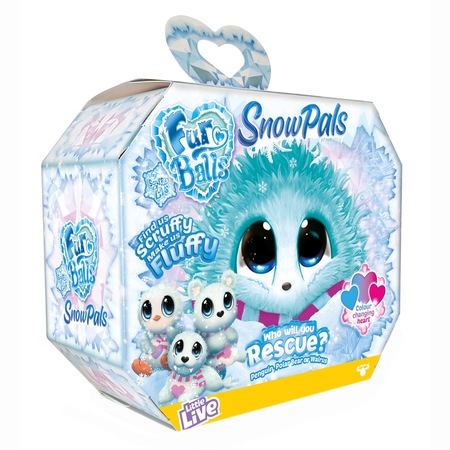 Fur Balls Snow Pals plüssjáték - eMAG.hu