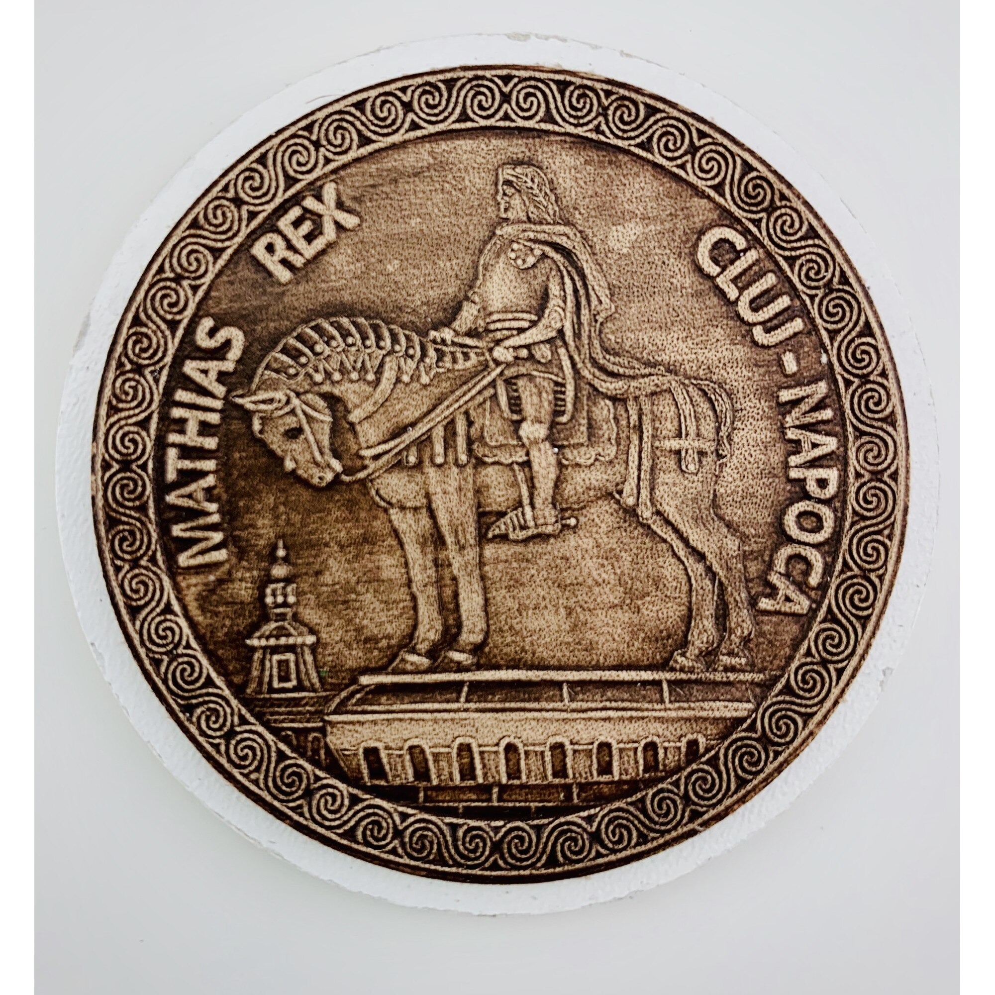 Magnet frigider, Magnet, Mathias Rex 5.6 cm diametru - eMAG.ro