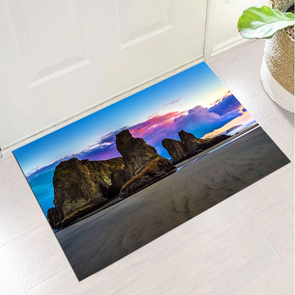 Covor Intrare Impermeabil Pres PVC Art Factory Stanci pe fundal colorat ...