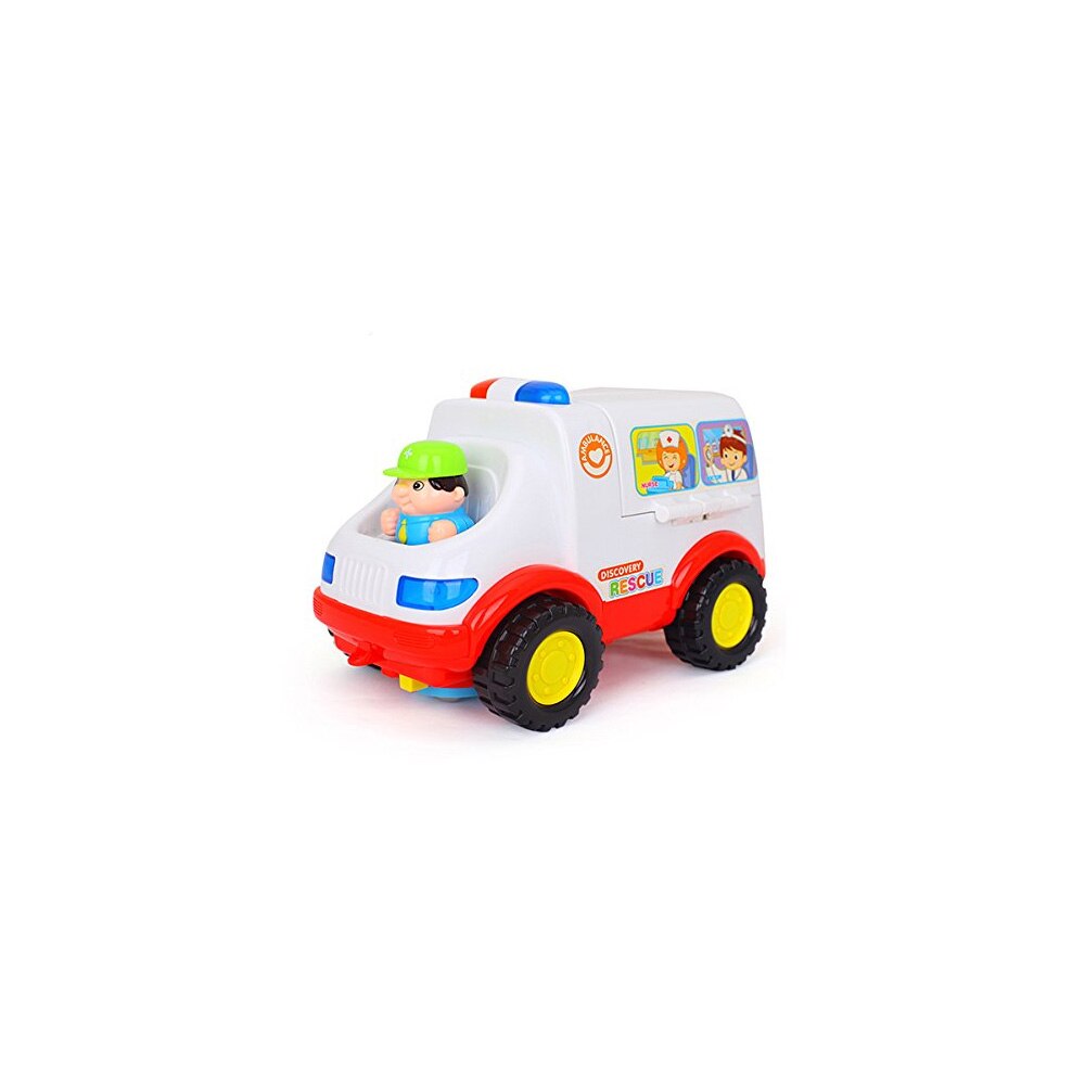 Jucarie Pentru Copii Ambulanta Cu Sofer WW5037 RCO® - eMAG.ro
