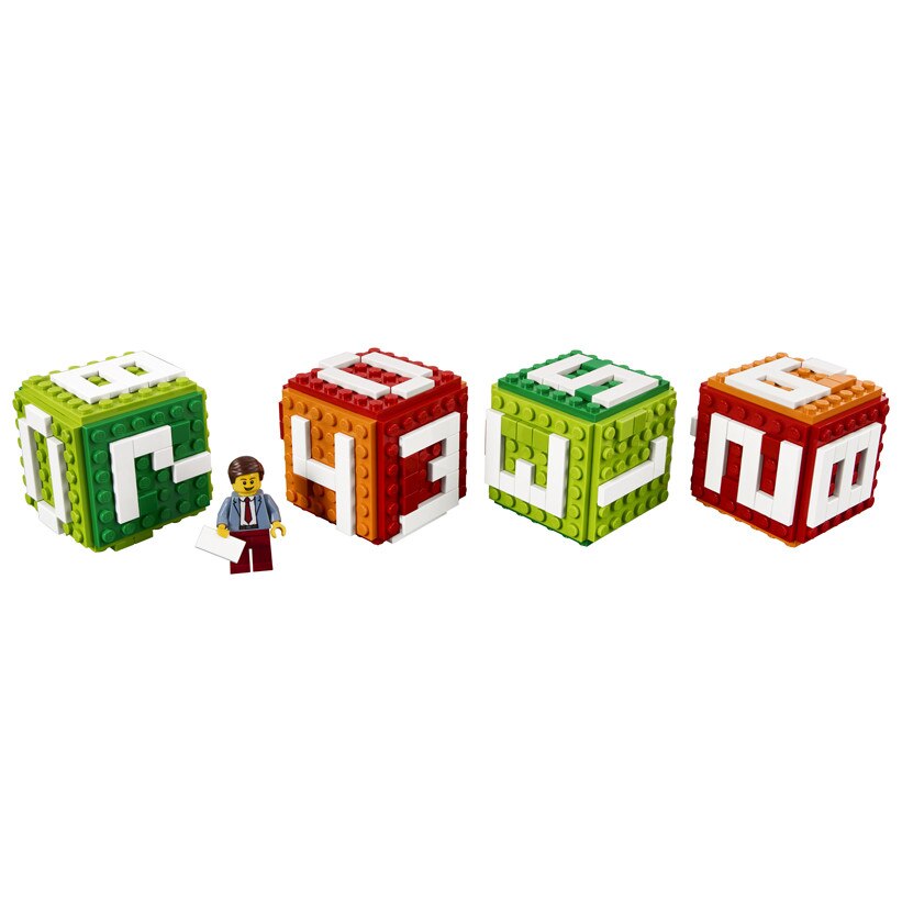 Конструктор LEGO® Iconic Brick Calendar 40172 - eMAG.bg