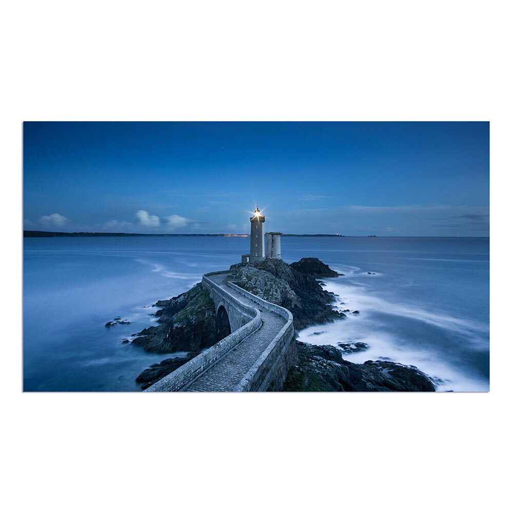 Covor Intrare Impermeabil Pres PVC Art Factory Farul de langa mare, 50 ...