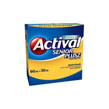 Actival Senior Plusz Filmtabletta 90 db+ 30 db - eMAG.hu