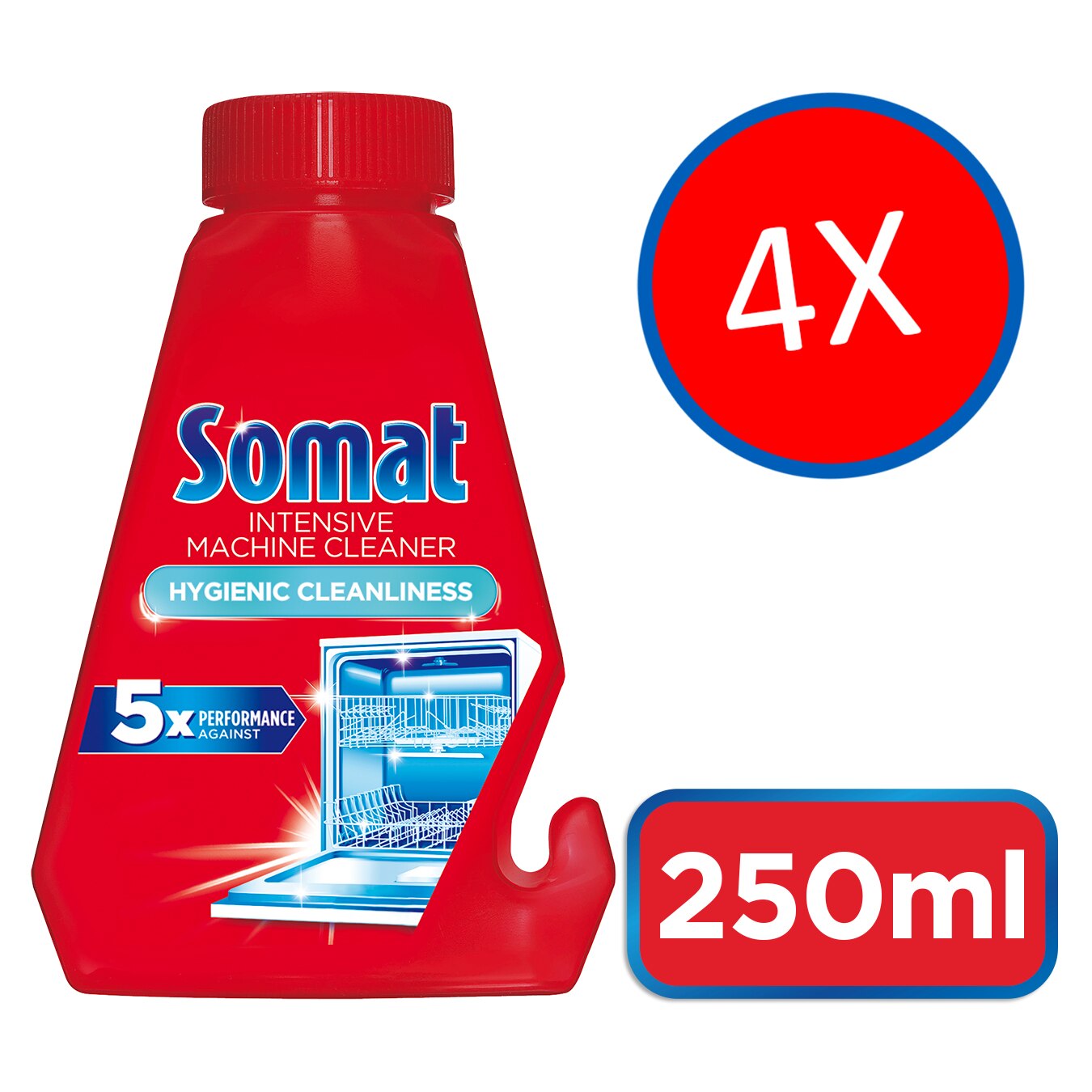 Somat mosogatógép tisztító, 4x250ml - eMAG.hu