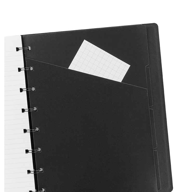 Agenda A5 nedatata cu spirala si rezerve FILOFAX Notebook Architexture ...