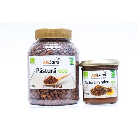 Pachet Pastura ECO ApiLand 500g + Pastura in miere ECO ApiLand 200g ...