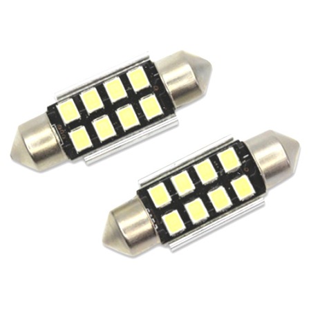 Set 2 leduri auto 8 smd 39 mm - eMAG.ro