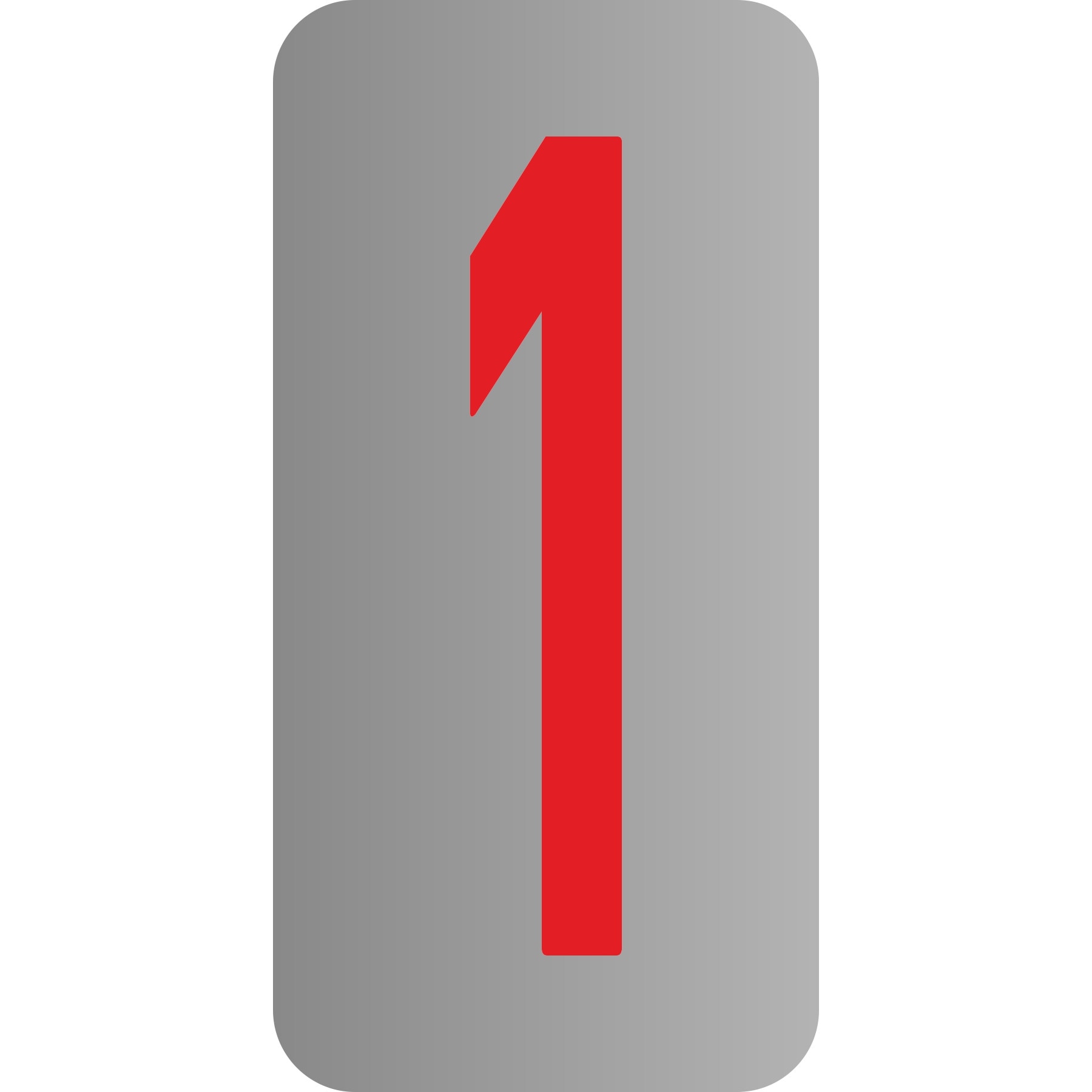 Sablon cifra 1 pentru numerotare si identificare stupi - eMAG.ro