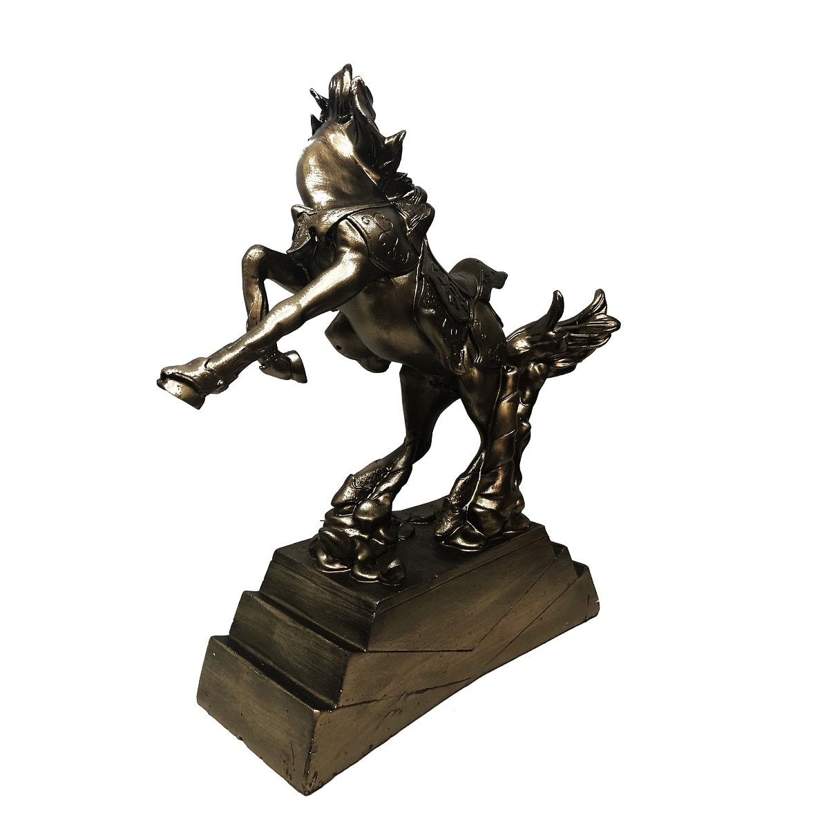 Statueta cal de lupta, 35 cm, S8017D - eMAG.ro