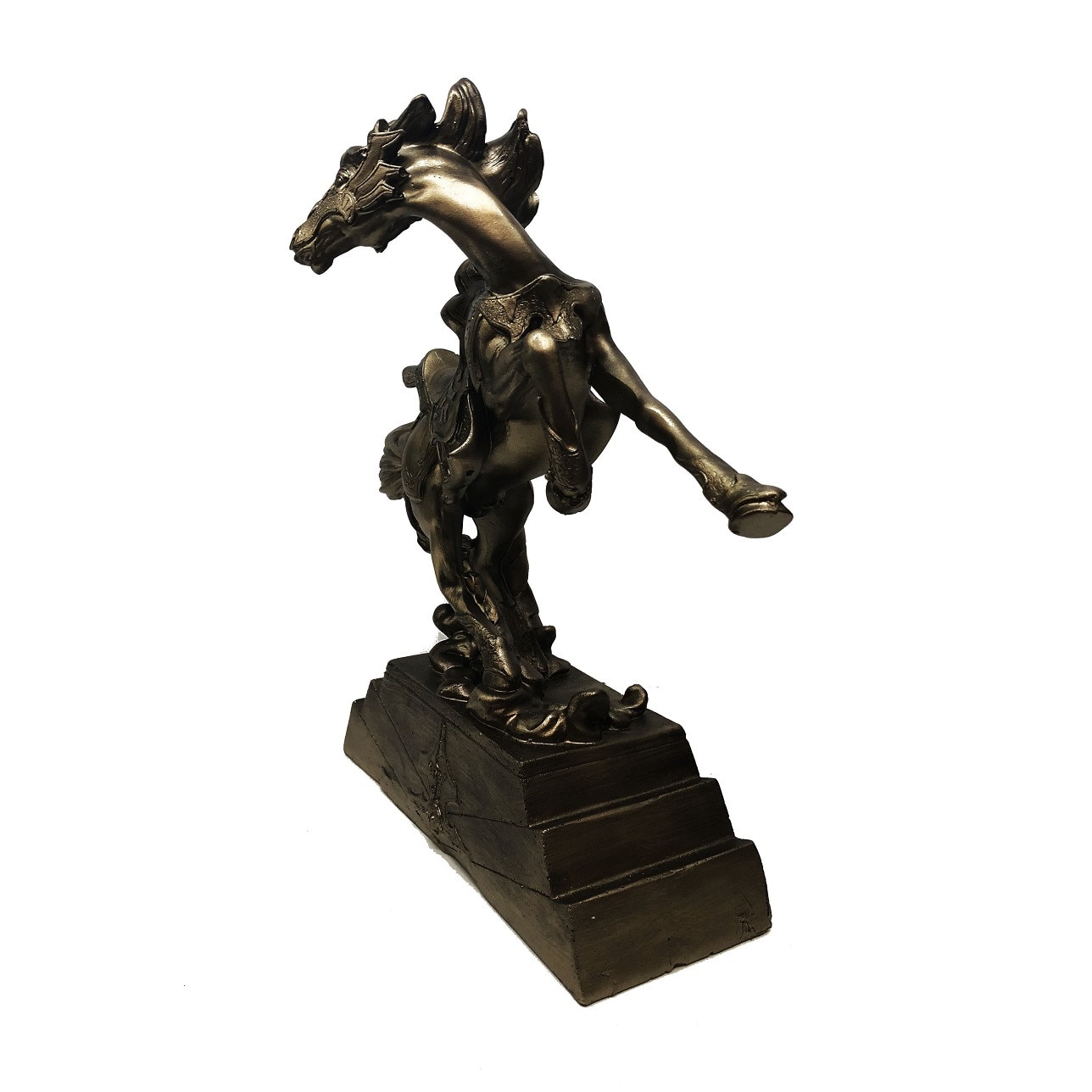 Statueta cal de lupta, 35 cm, S8017D - eMAG.ro