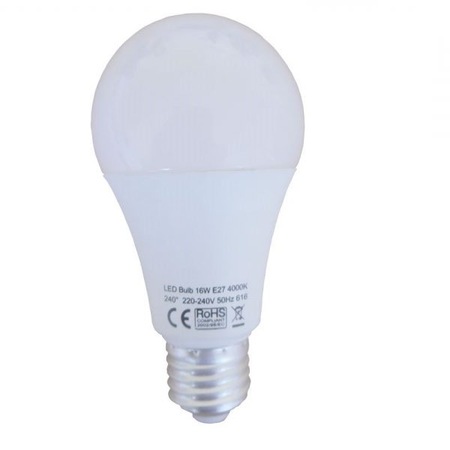 LED Крушка REALUX 16W E27, неутрална светлина - eMAG.bg