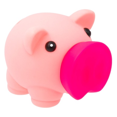 Pusculita porc roz cu nas detasabil, 10x7x7.5 cm - eMAG.ro