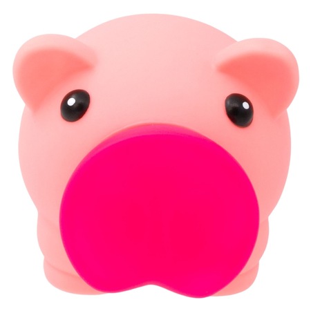 Pusculita porc roz cu nas detasabil, 10x7x7.5 cm - eMAG.ro