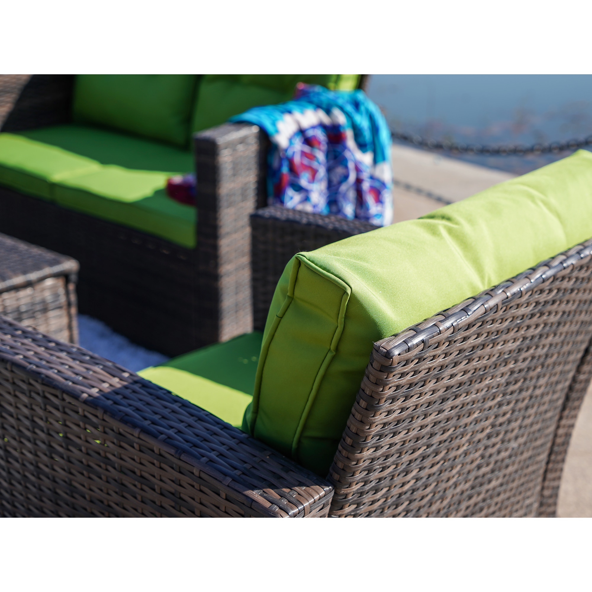 Set mobilier gradina/terasa Kring Summer Bali, canapea + 2 fotolii ...