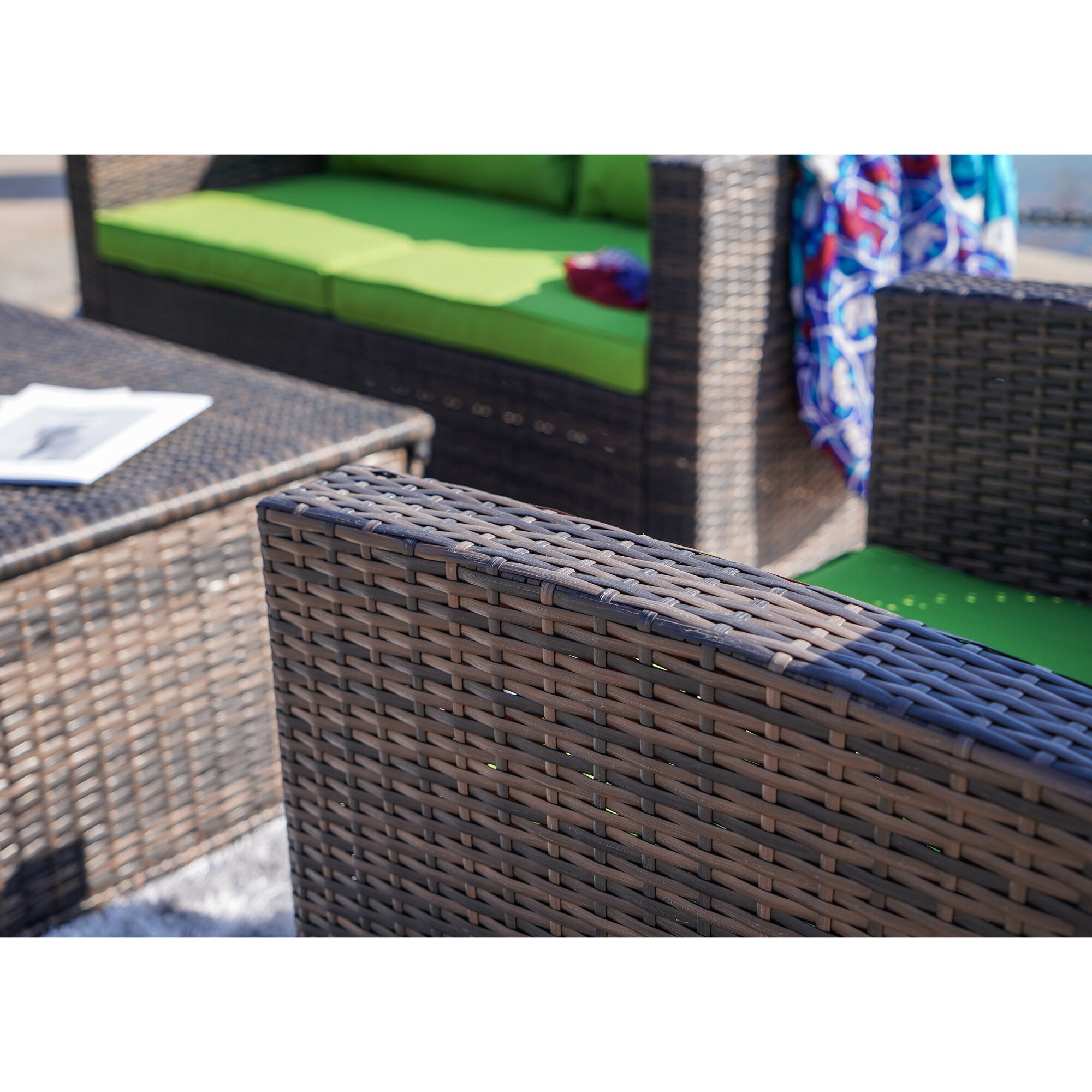 Set mobilier gradina/terasa Kring Summer Bali, canapea + 2 fotolii ...