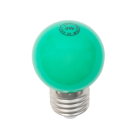 Bec Led Sferic Ghirlanda E27 3W P45 Verde - eMAG.ro