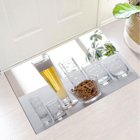 Covor Intrare Impermeabil Pres PVC Art Factory Pahare diferite marimi ...
