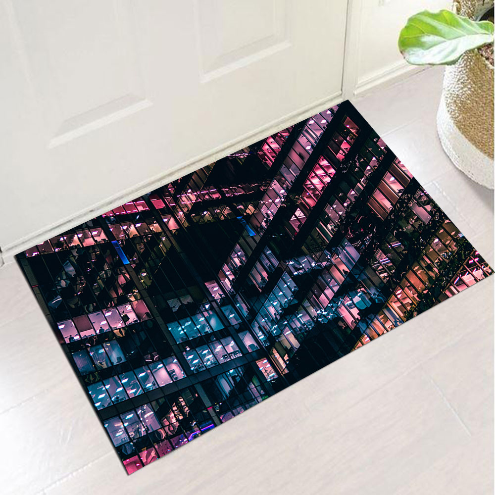 Covor Intrare Impermeabil Pres PVC Art Factory Cladire cu geamuri ...