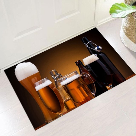 Covor Intrare Impermeabil Pres PVC Art Factory Halbe cu bere cu spuma ...