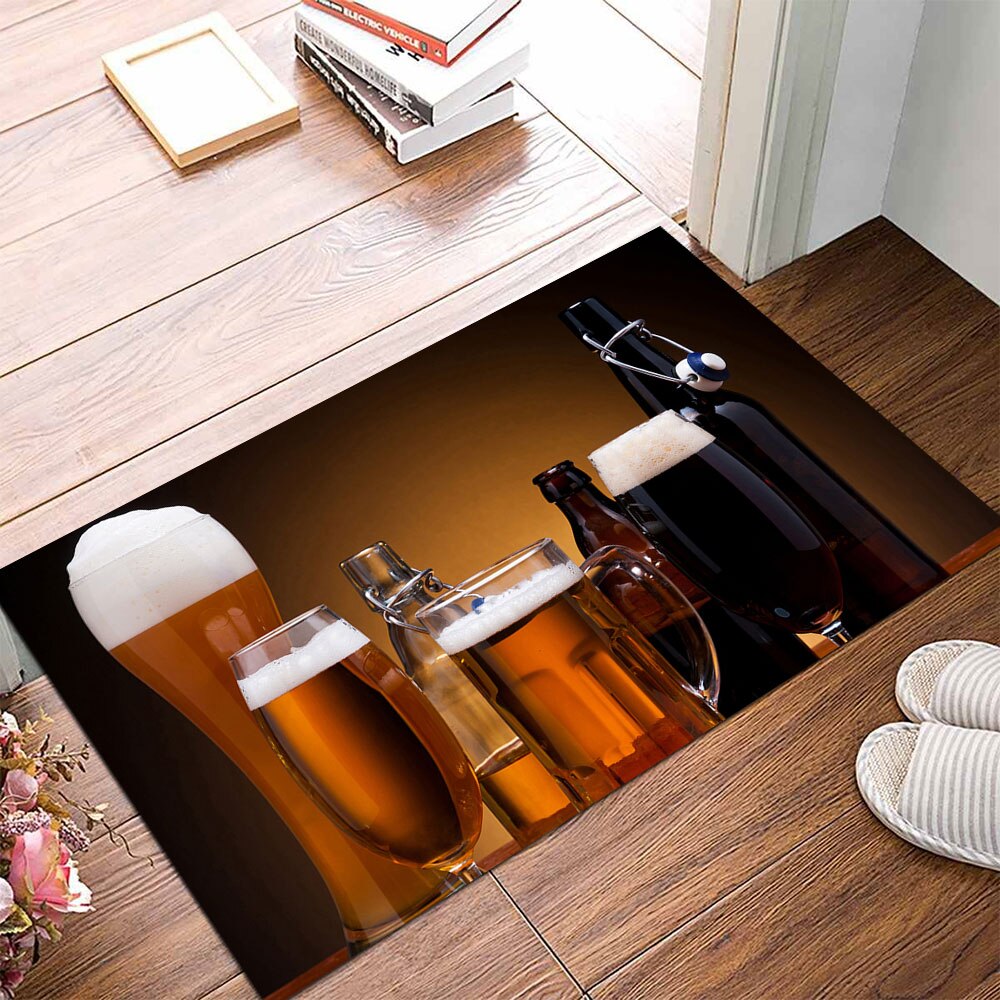 Covor Intrare Impermeabil Pres PVC Art Factory Halbe cu bere cu spuma ...