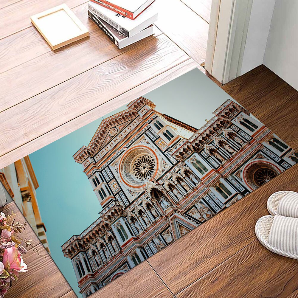 Covor Intrare Impermeabil Pres PVC Art Factory Catedrala cu detalii ...